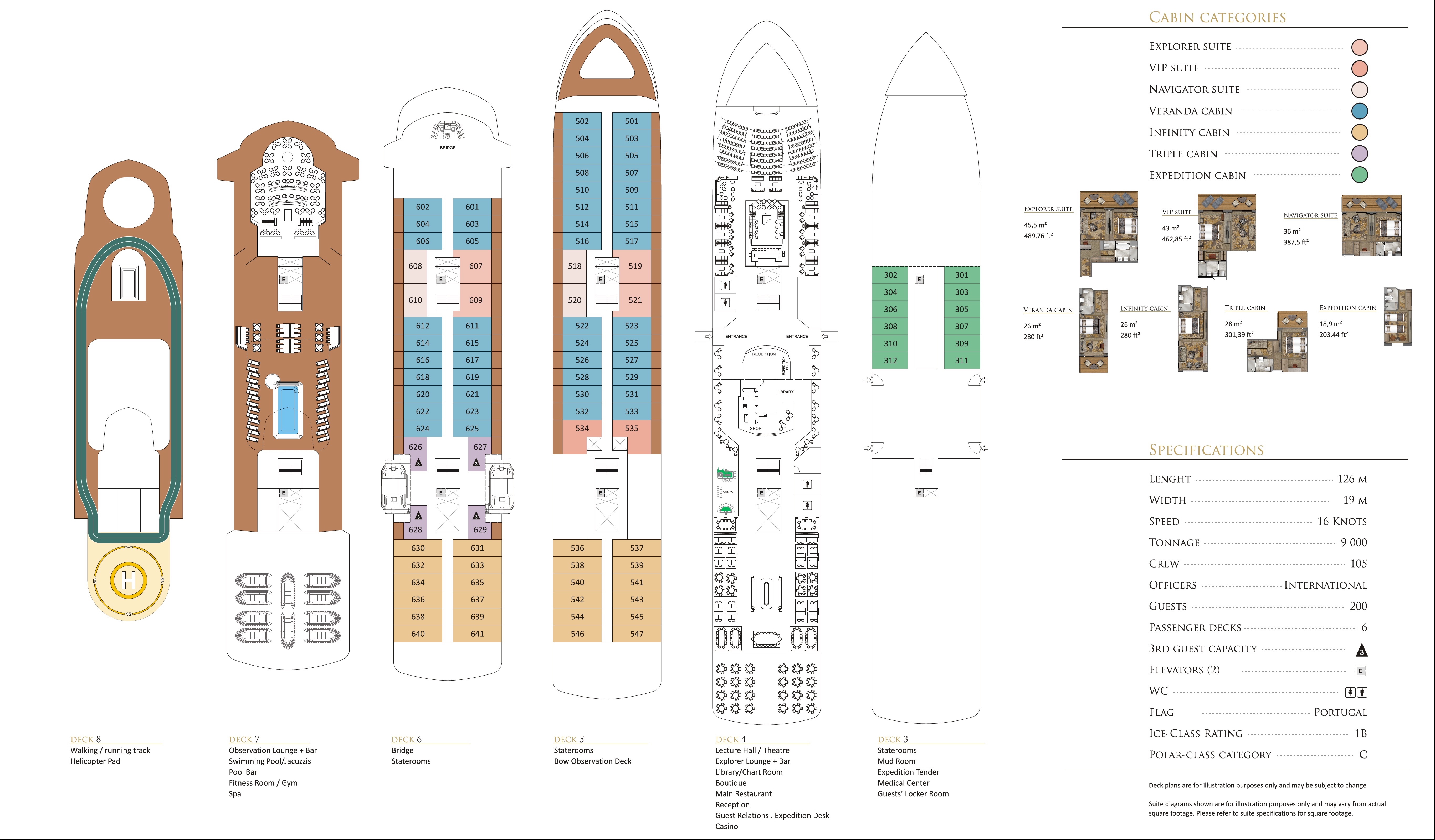 World Explorer - Ship Reviews & Cabin Guide | Swoop Antarctica